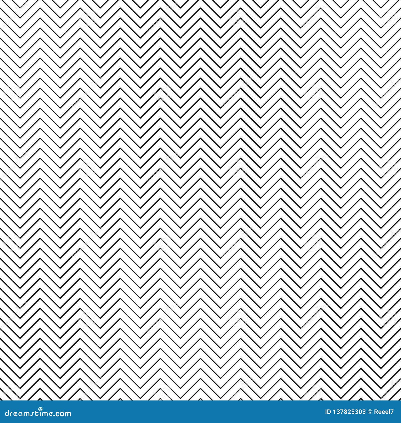 Vector Seamless Zigzag Pattern. Chevron Line Texture. Black-and-white ... Vector Seamless Zigzag Pattern. Chevron Line Texture. Black-and-white ...