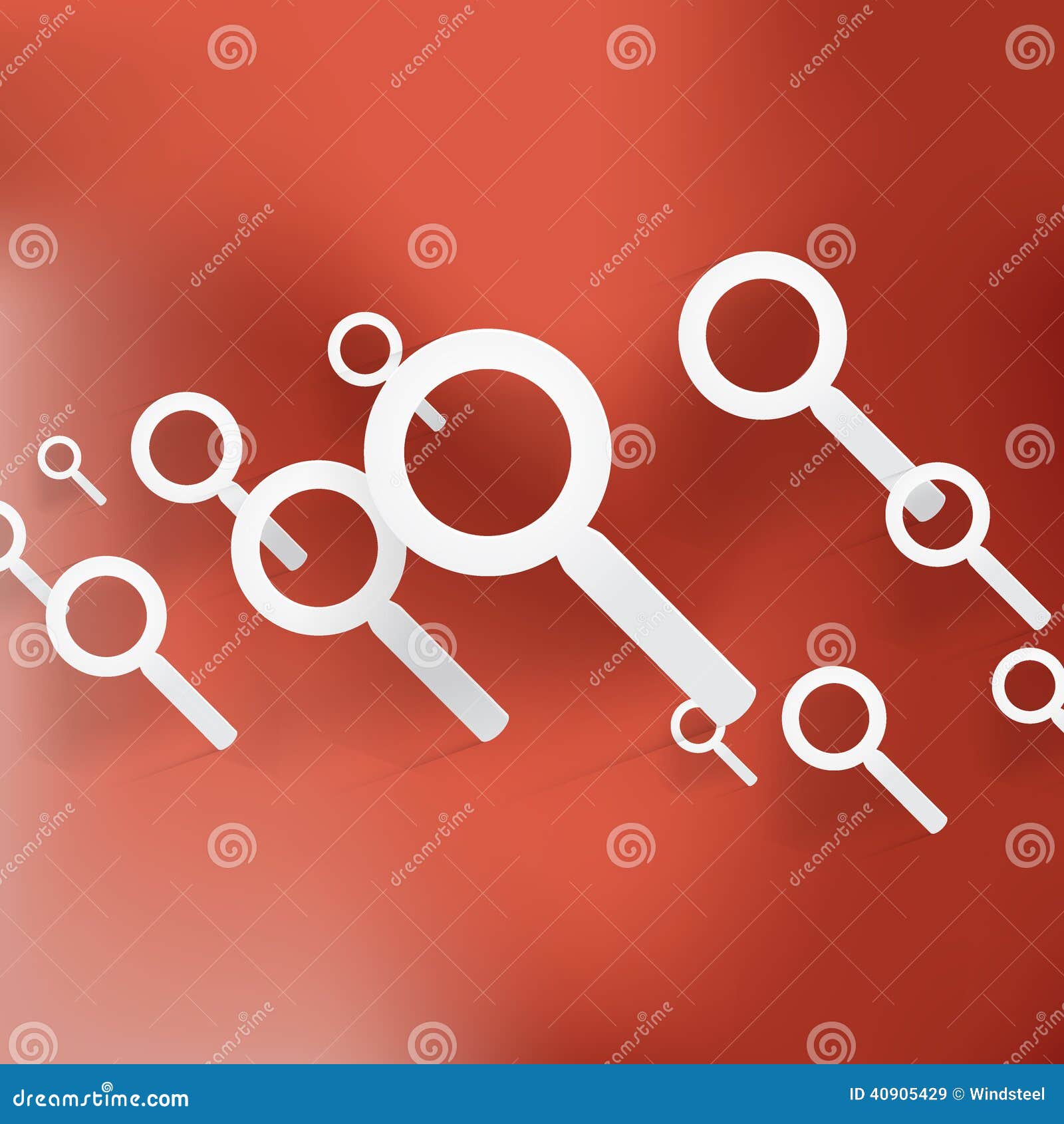 Vector Search Icon Background. Stock Vector - Illustration of form ...