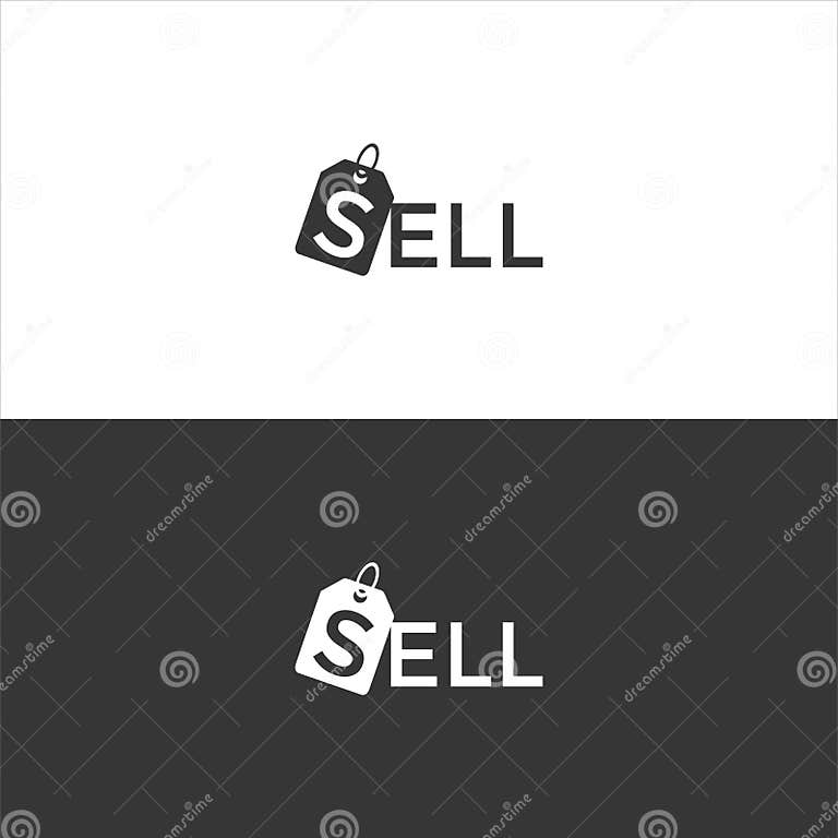 Sell Tag Logo Vector for Your Company Stock Vector - Illustration of ...