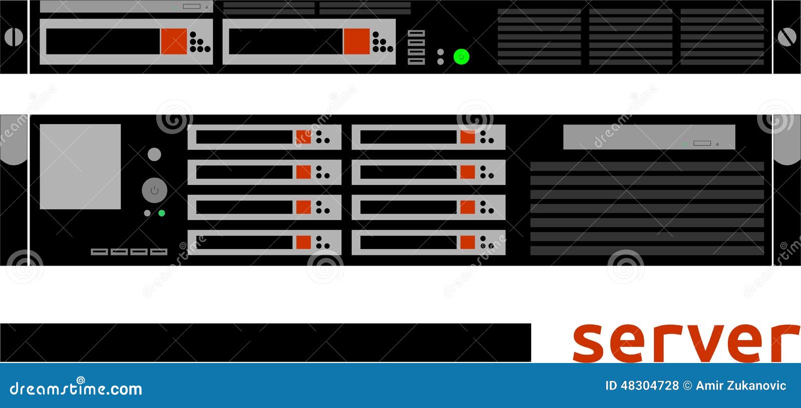 Vector - server stock vector. Illustration of graphics - 48304728