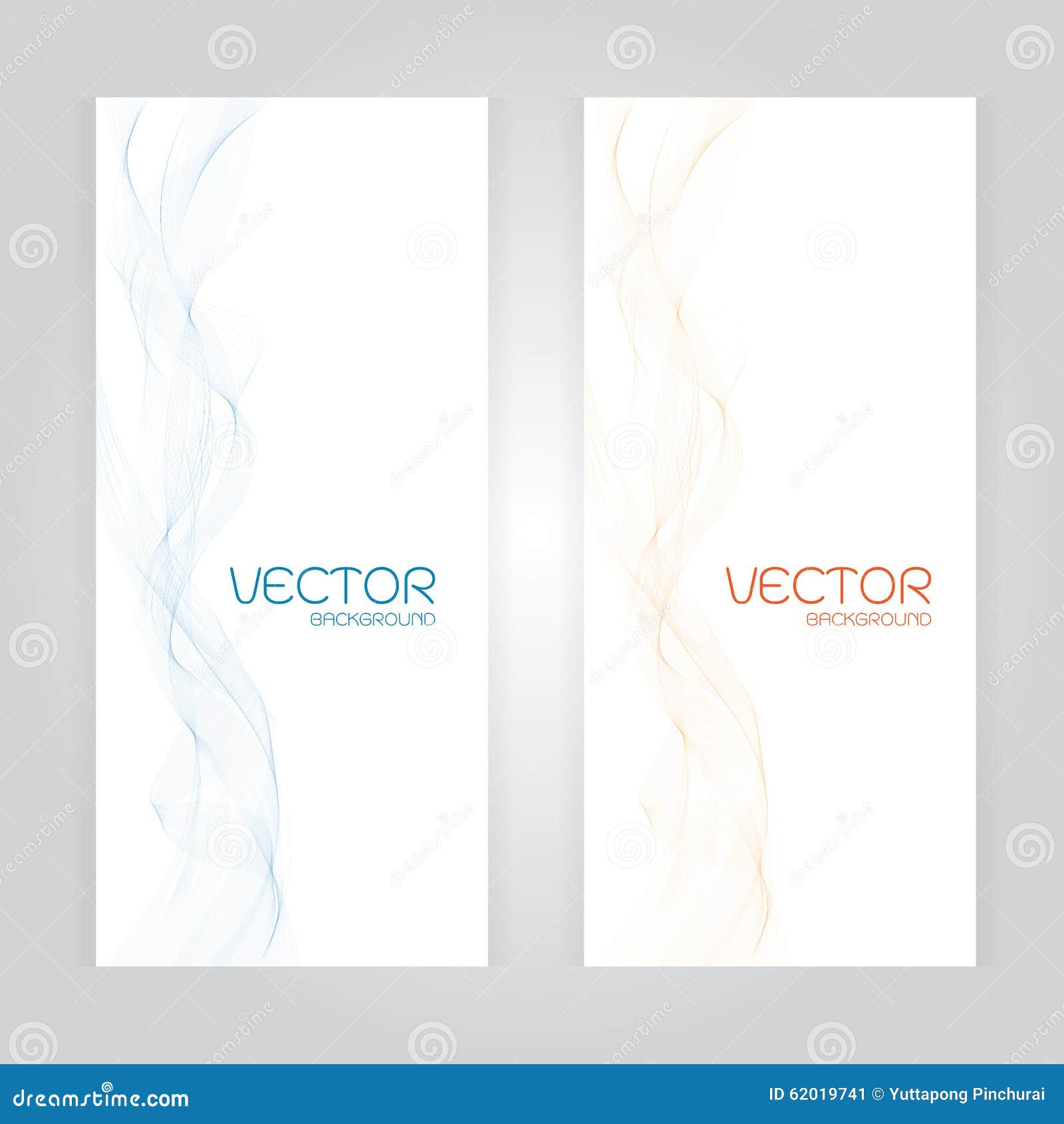 Vector Set Abstract Background with Blue Orange Wave Stock Vector ... Vector Set Abstract Background with Blue Orange Wave Stock Vector ...