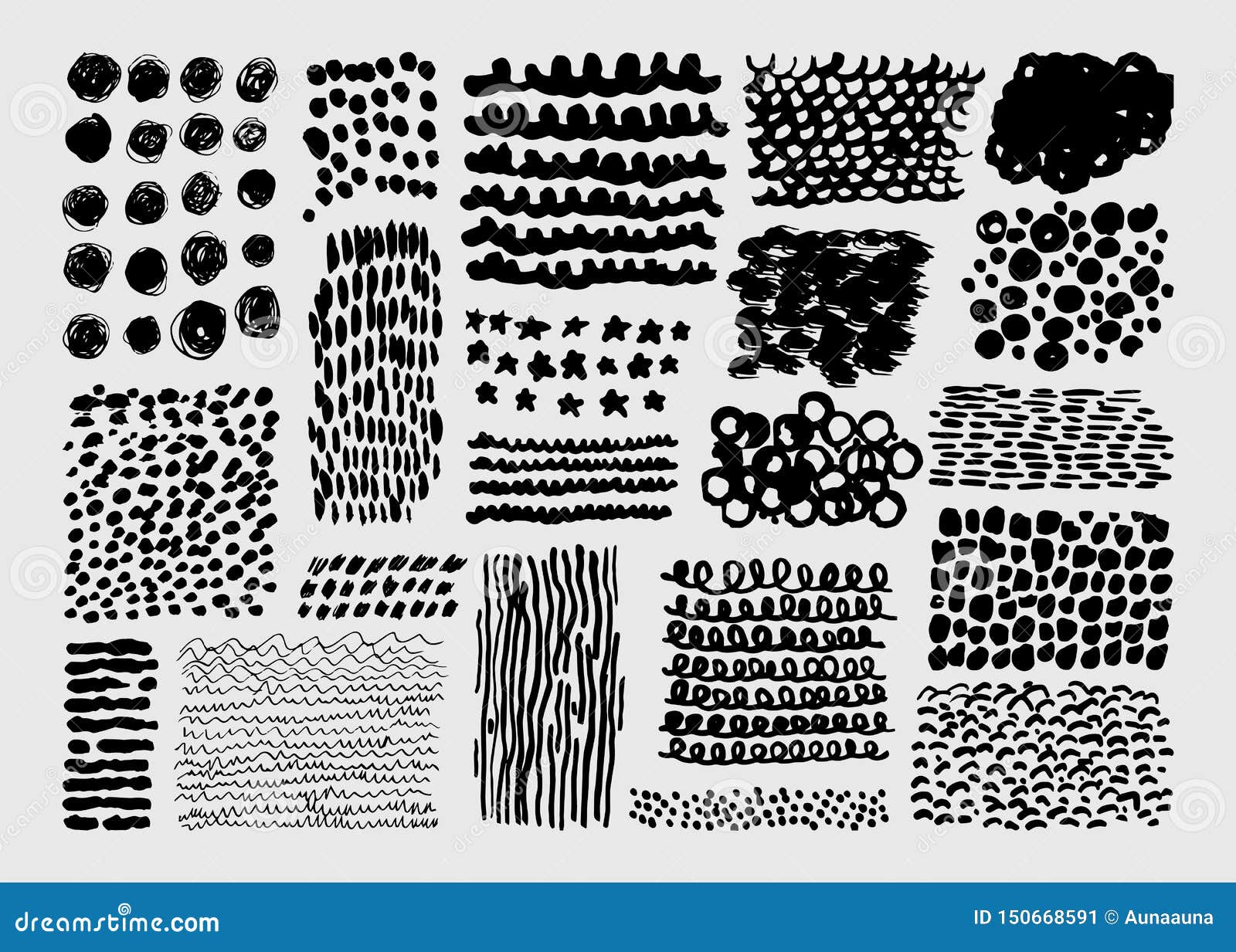 Hand drawn ink texture. stock vector. Illustration of sketch - 150668591