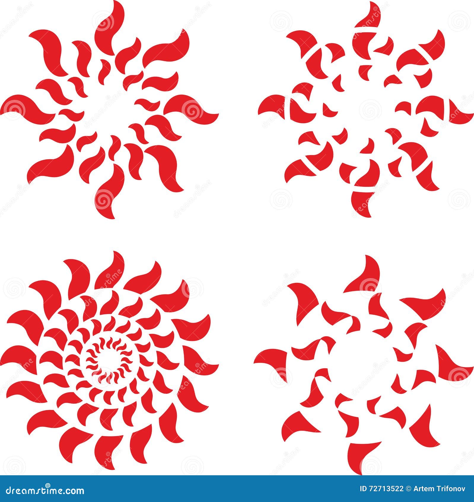 Florid Vector Shape Design | CartoonDealer.com #75862508