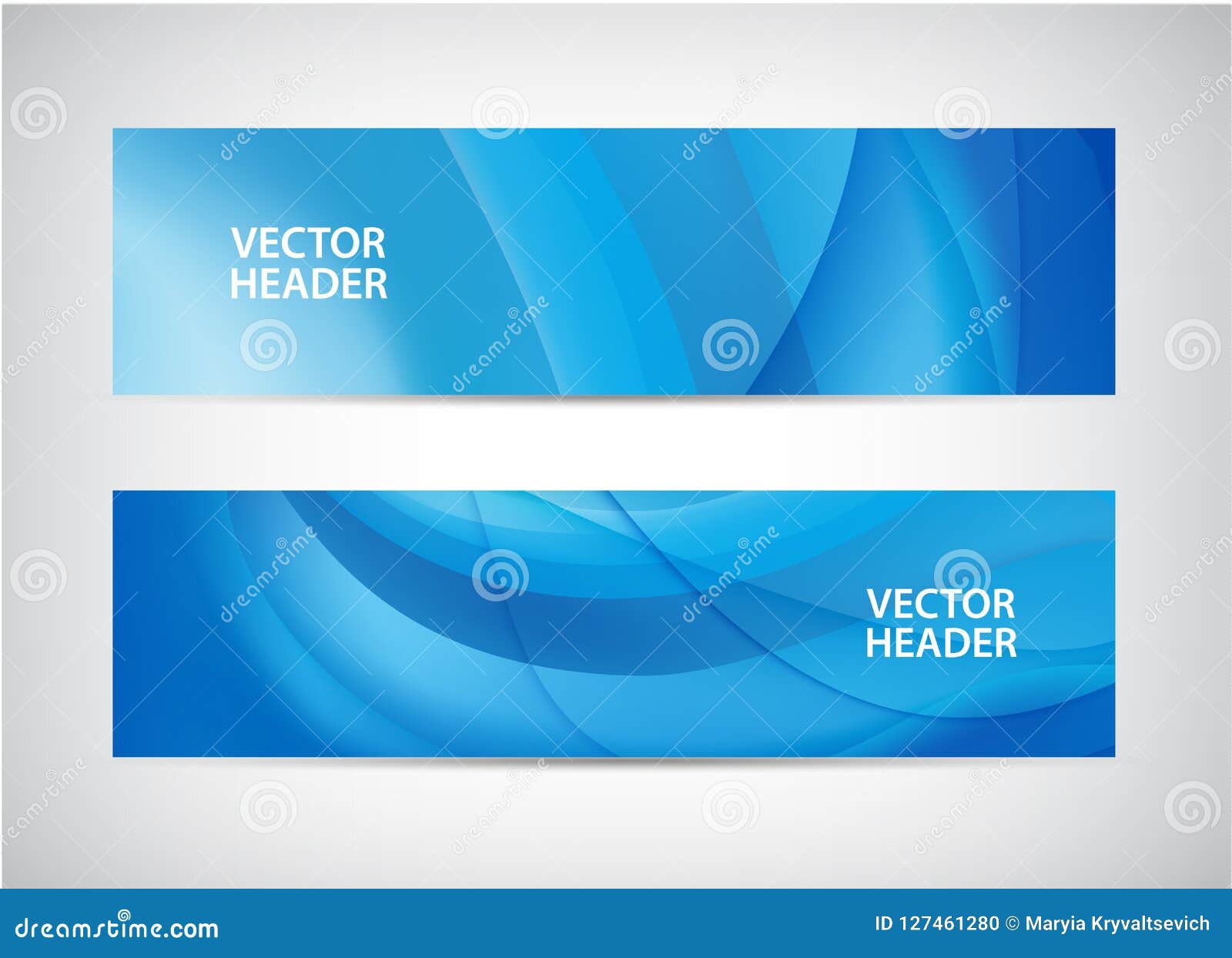 Banners Set With Water Drops And Text. Vector 3D Realistic. Transparent ...
