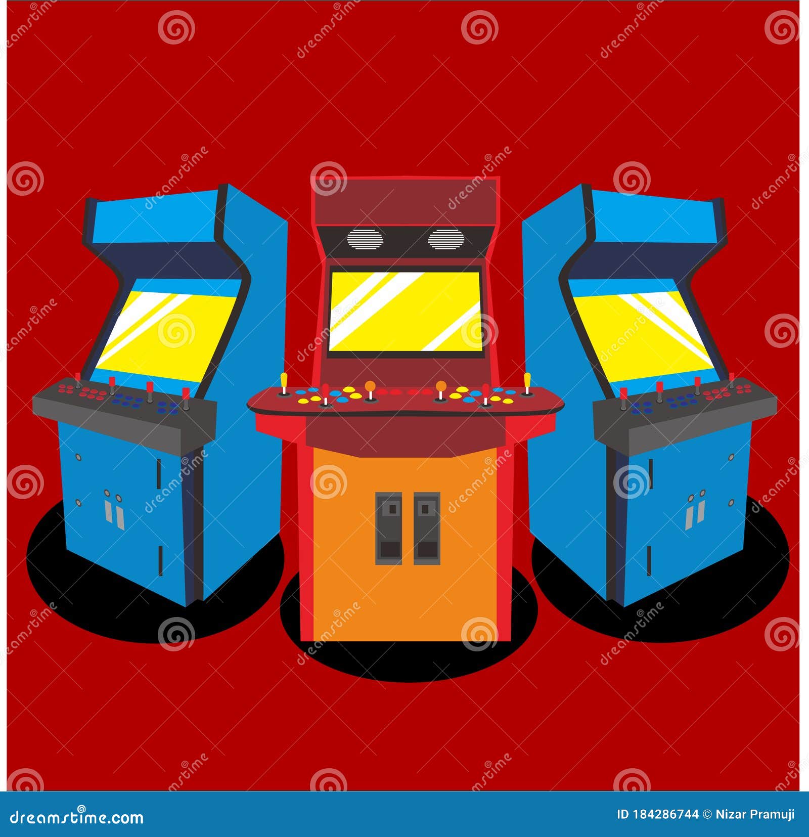 Arcade Machine Vector