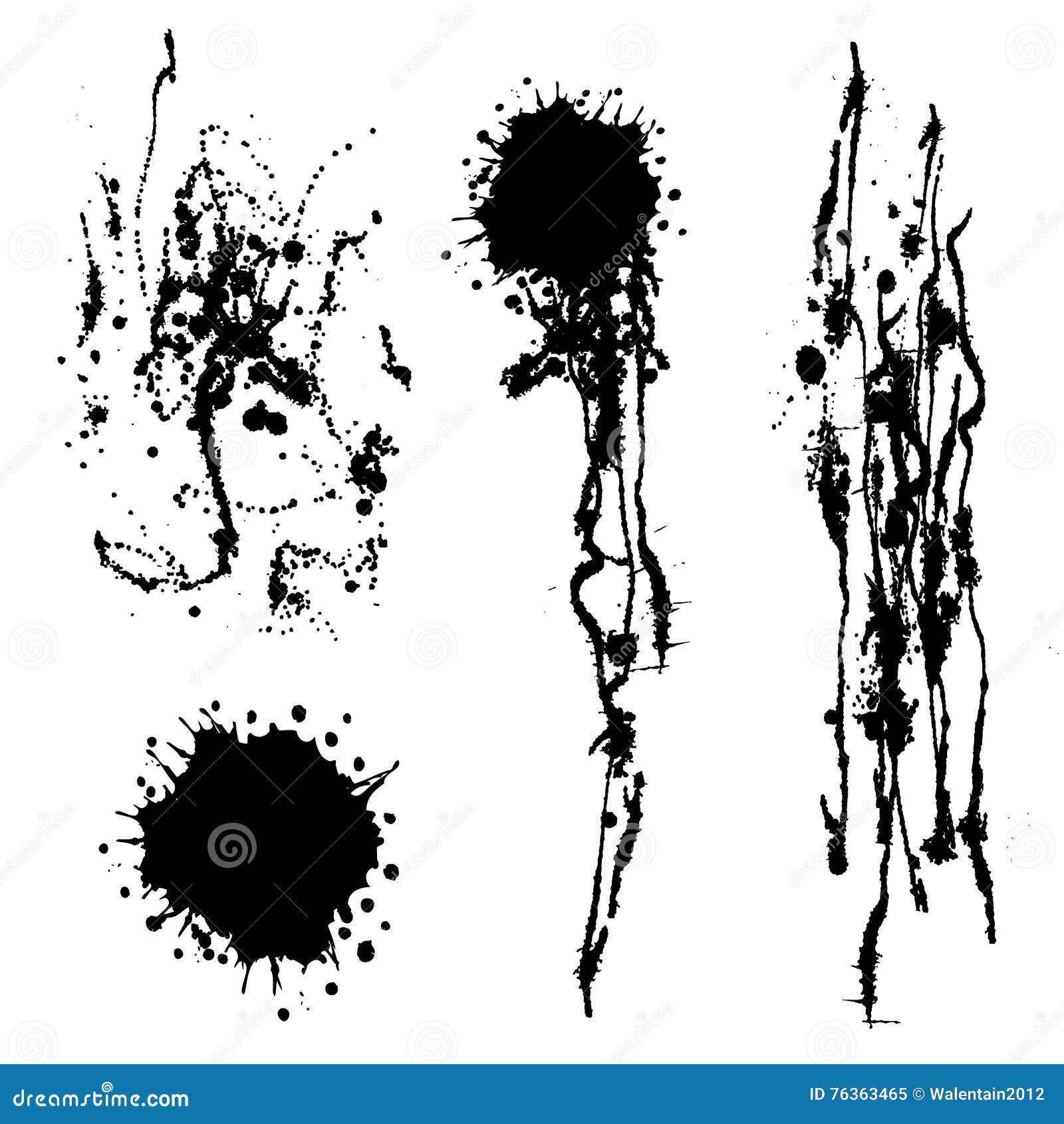 Vector Smudge Alphabet | CartoonDealer.com #64015633