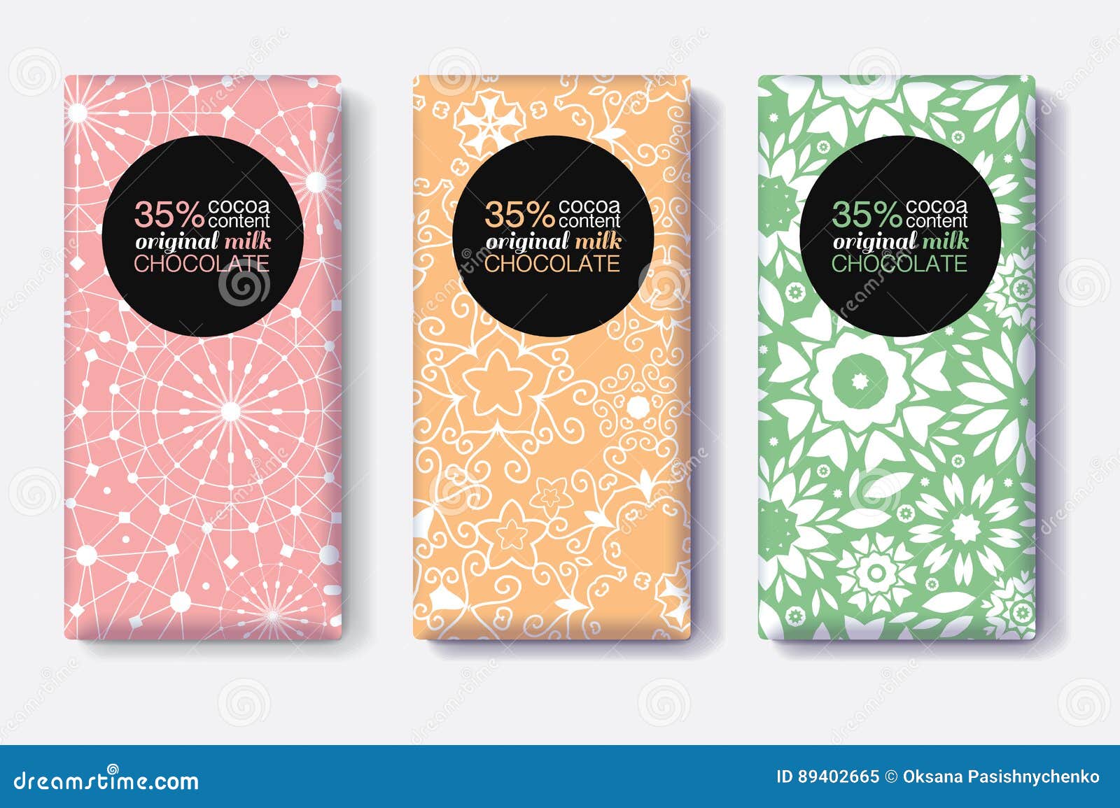 Chocolate Bar Wrapper Design