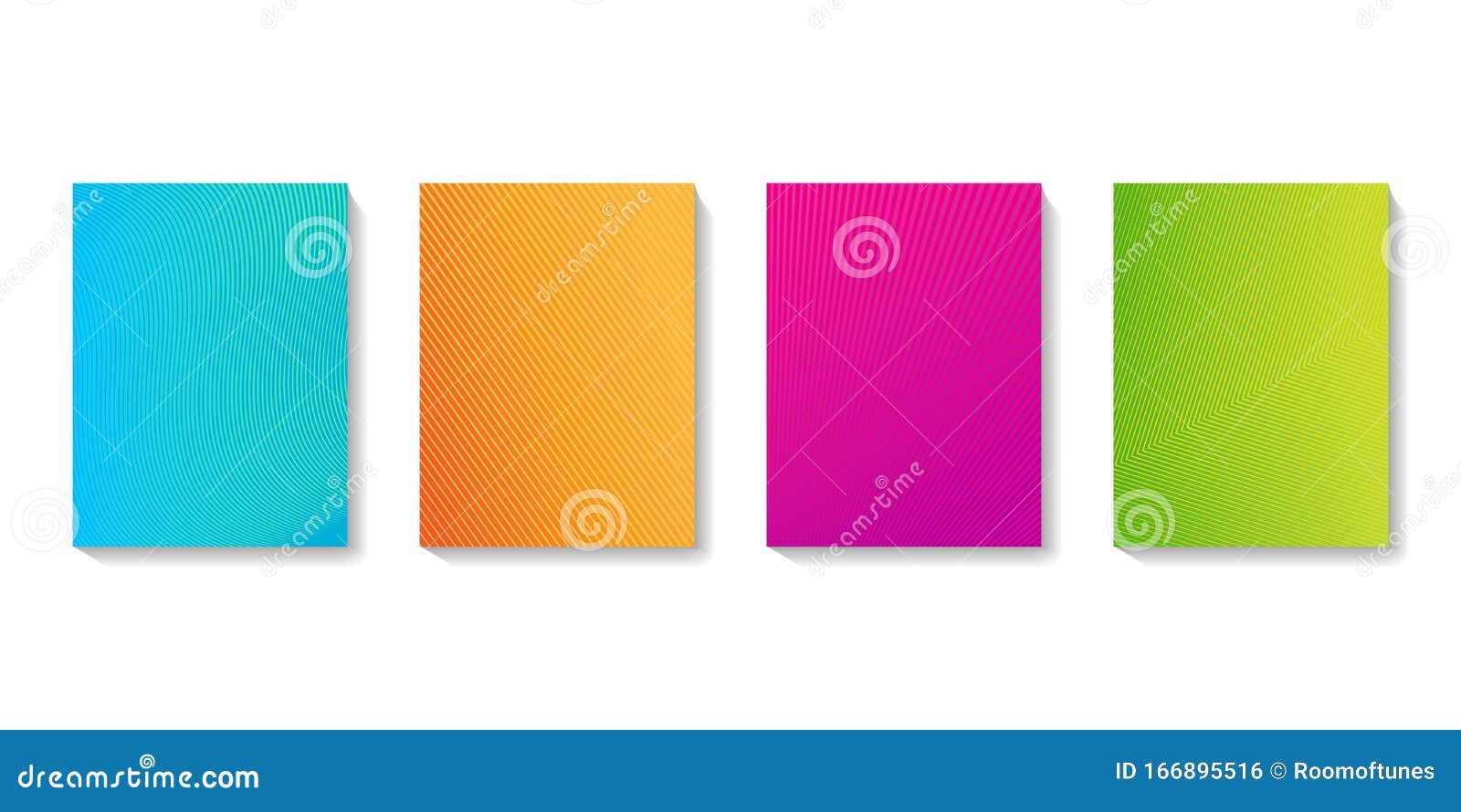Vector Collection of Colored Neon Patterns Stock Vector - Illustration ...