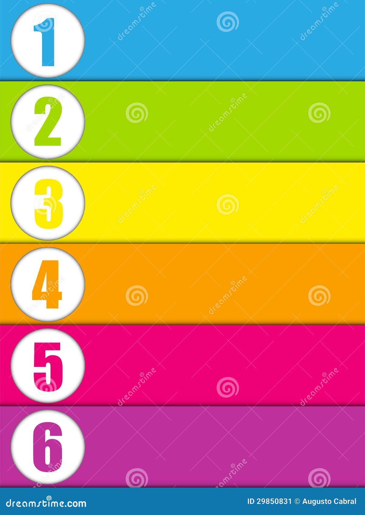 Set of Colorful Banners with Numbers Stock Vector - Illustration of ... Set of Colorful Banners with Numbers Stock Vector - Illustration of ...