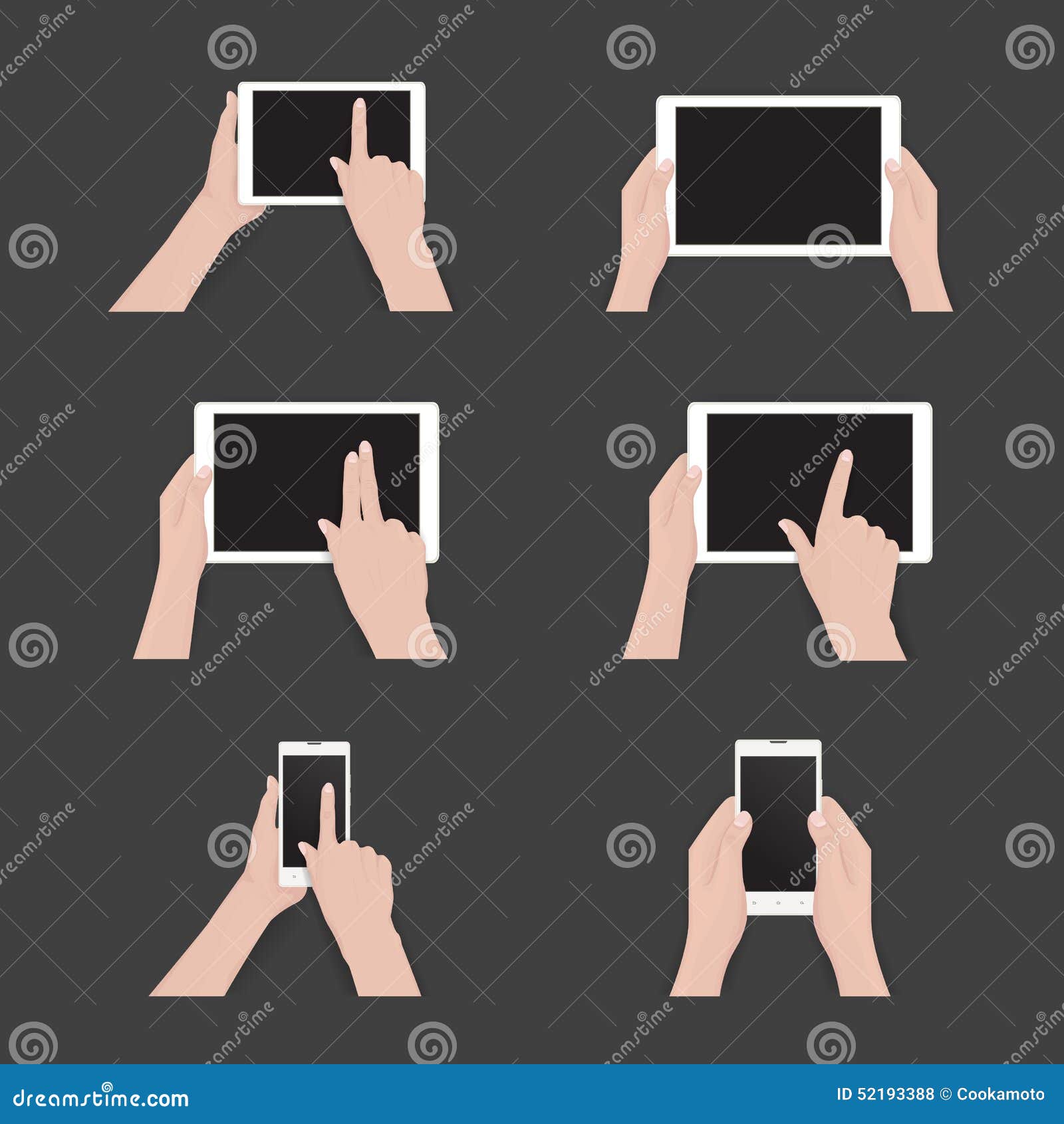 Vector Set of Commonly Used Multi-touch Gestures Stock Vector ... Vector Set of Commonly Used Multi-touch Gestures Stock Vector ...
