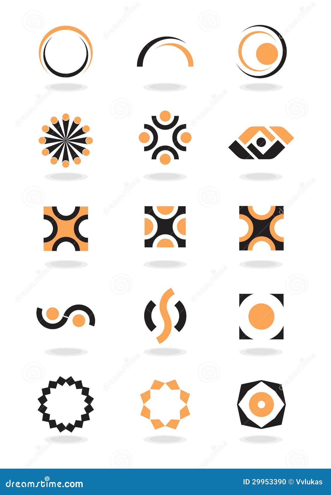 Corporate design element stock vector. Illustration of brand - 29953390