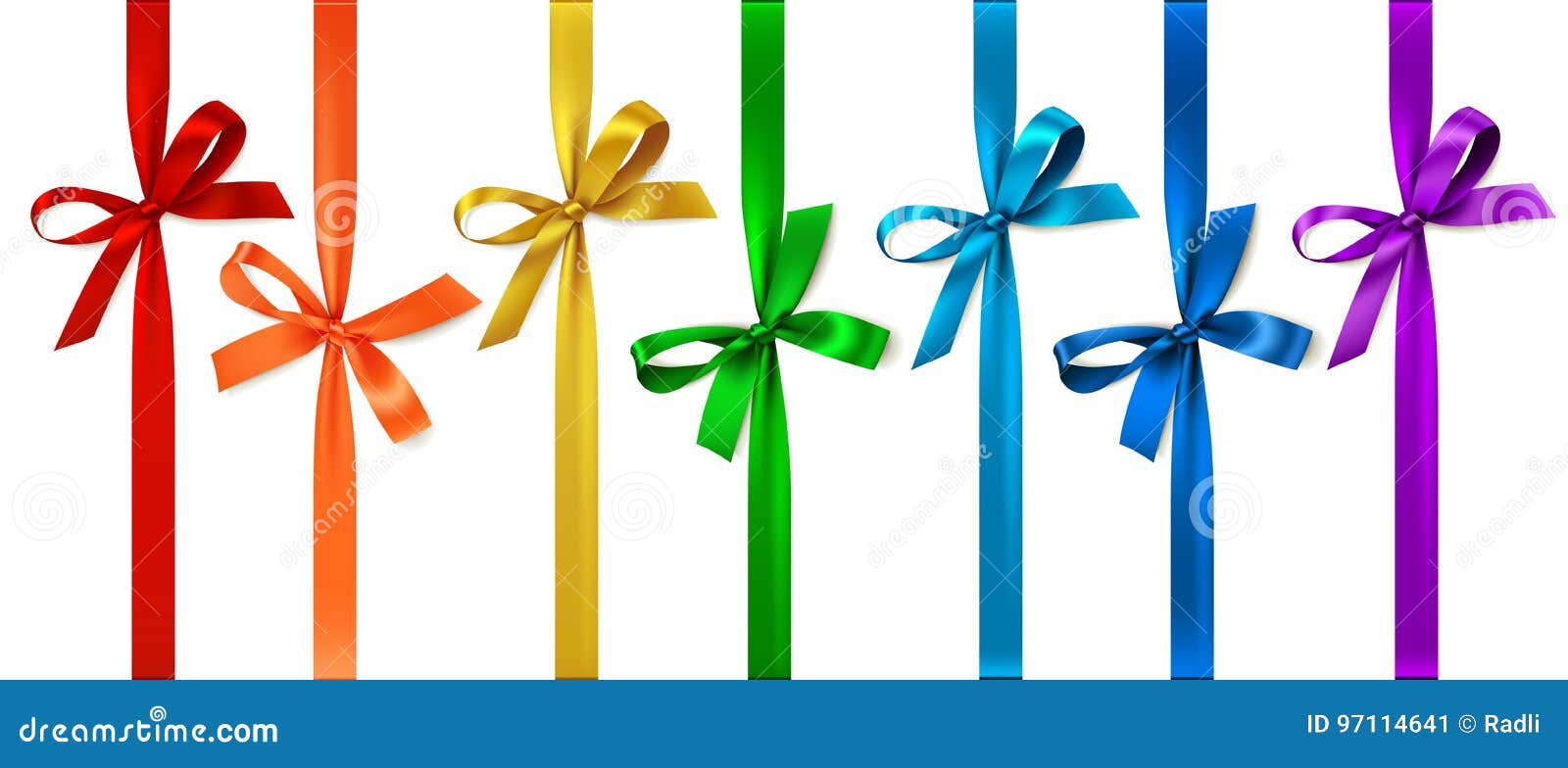 Red Vertical Tag Ribbon Banner. Isolated Vector Label Design ...