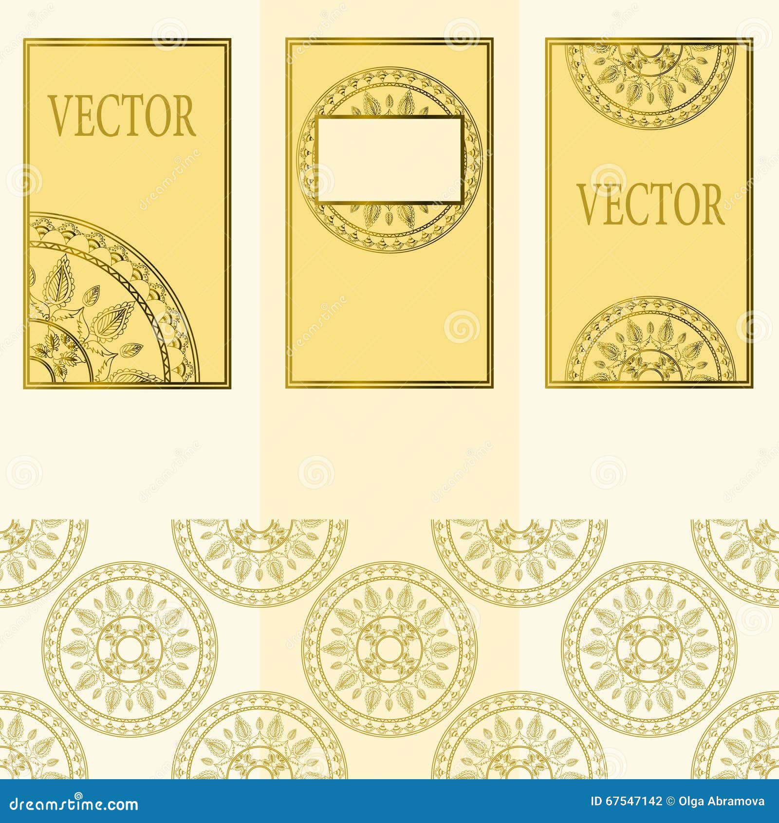 Vector Set of Design Elements, Labels and Frames for Packaging for ...