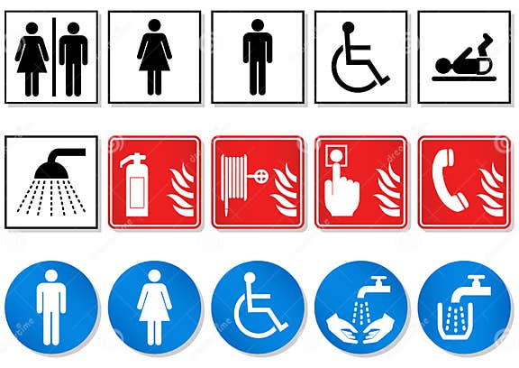 Vector Set of Different Communication Signs. Stock Vector ...