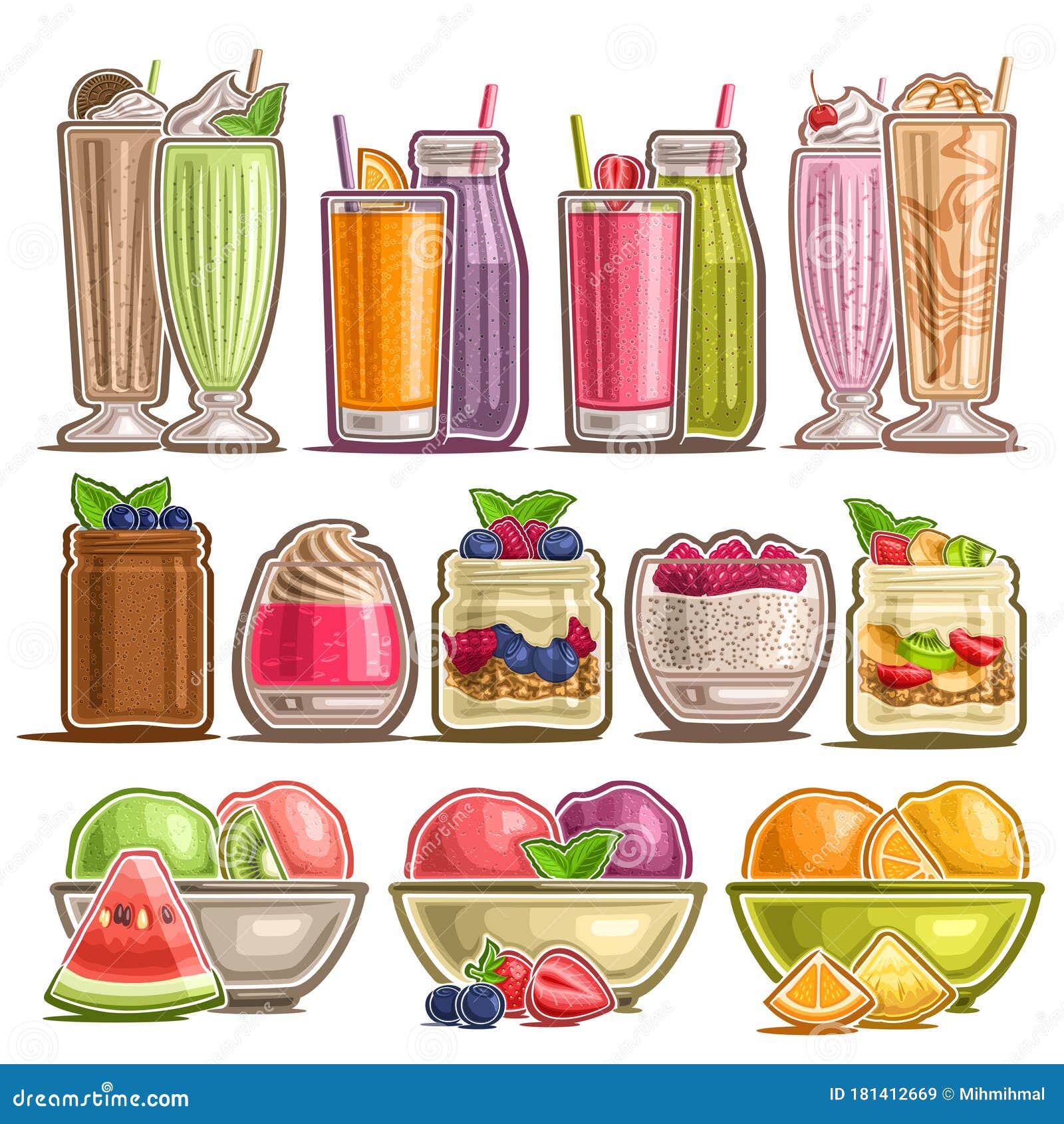 Parfaits Cartoons, Illustrations & Vector Stock Images - 38 Pictures to ...