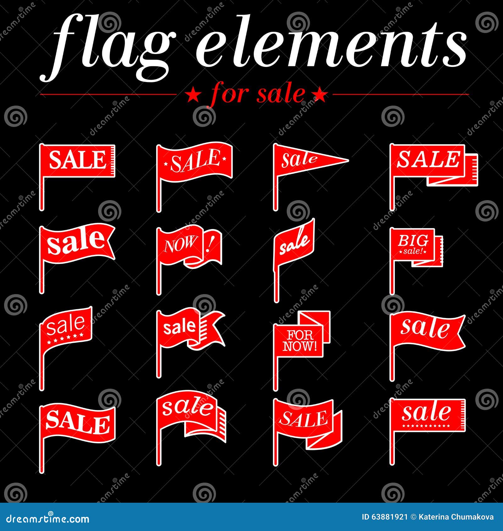 Vector Set of Different Flag Shapes. Stock Vector - Illustration of ... Vector Set of Different Flag Shapes. Stock Vector - Illustration of ...