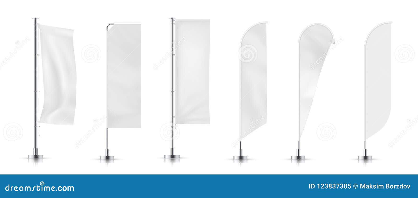 Vector Set of Different Types Banner Flag Stock Vector - Illustration ... Vector Set of Different Types Banner Flag Stock Vector - Illustration ...