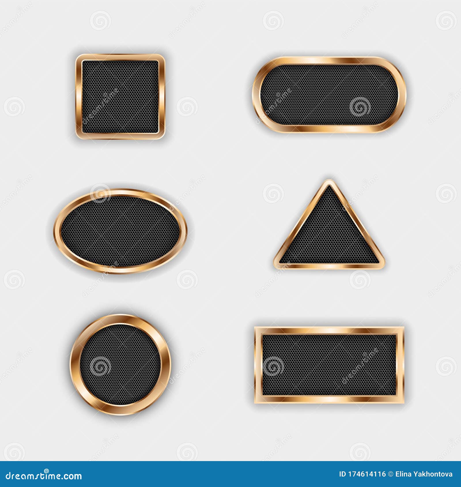 Picture Shapes Rectangle Oval Stock Illustrations – 2,496 Picture ...