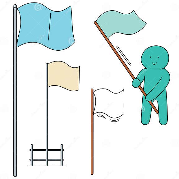 Vector set of flags stock vector. Illustration of label - 117696342