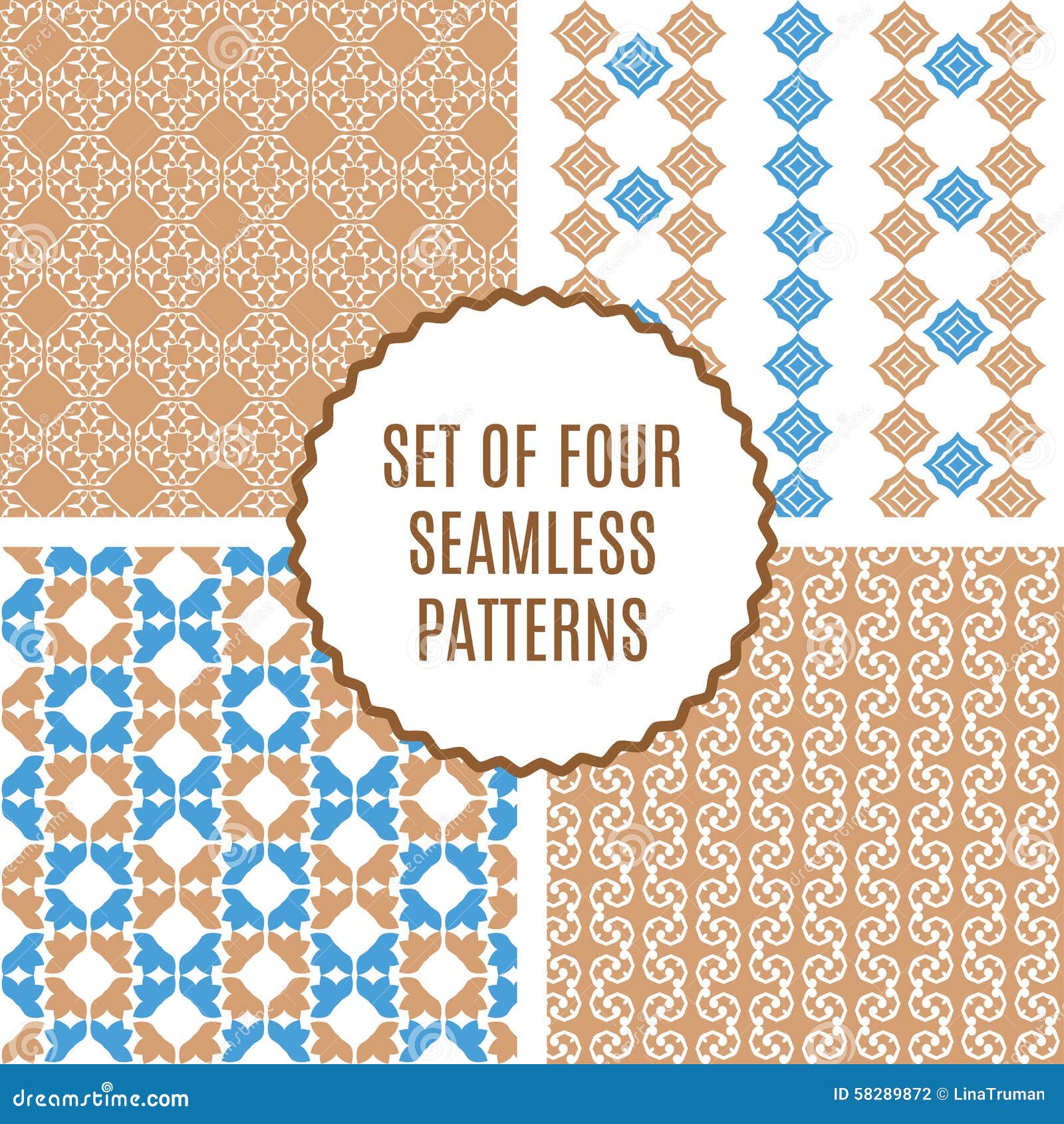 Vintage Patterns Stock Image | CartoonDealer.com #7477321