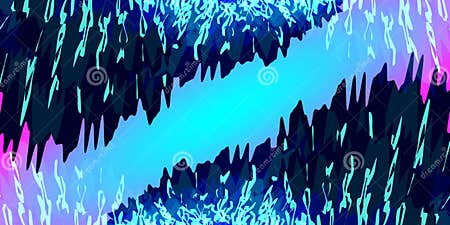 Vector Set of Frames from Underwater Algae Textures in the Sea O Stock ...