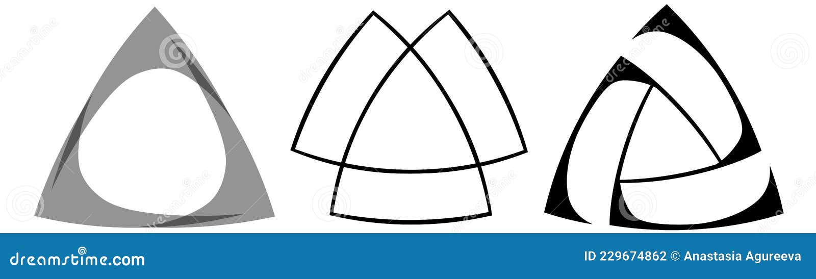 Vector Set of a Geometric Esoteric Symbols Stock Vector - Illustration ...