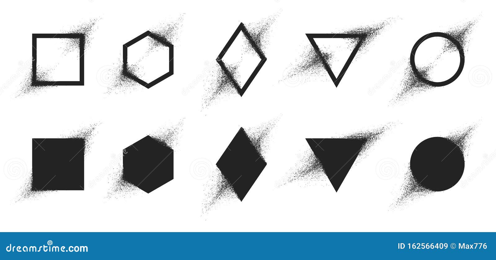 Spray Particle Texture. Water Spray Mist Effect. Vector Illustration ...