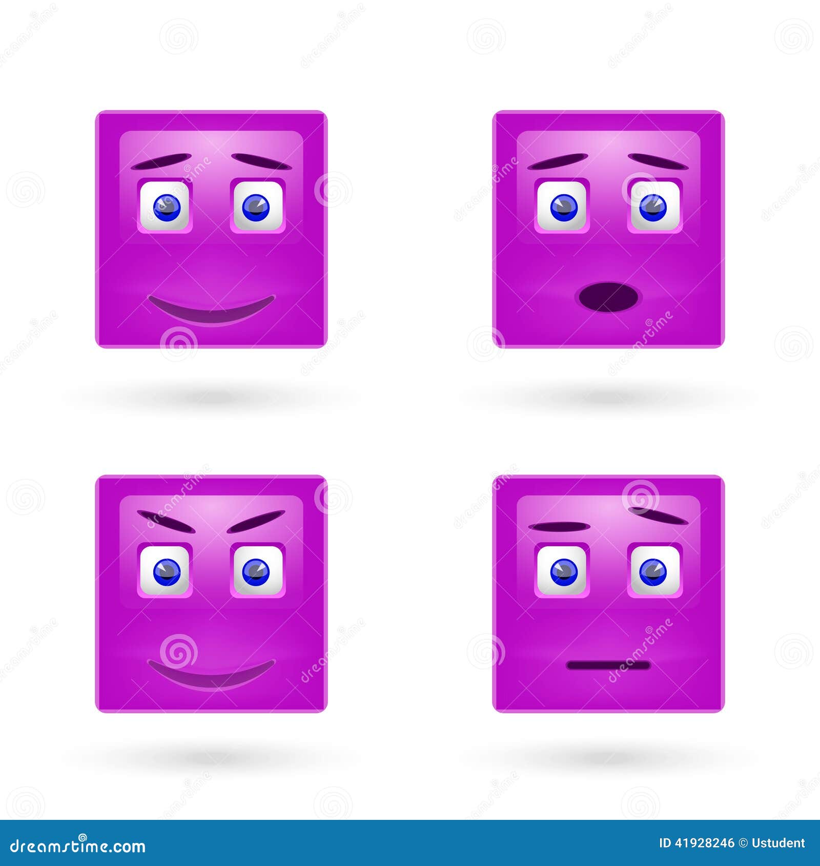 Emoticons Transparent Set Vector Illustration | CartoonDealer.com #74371282