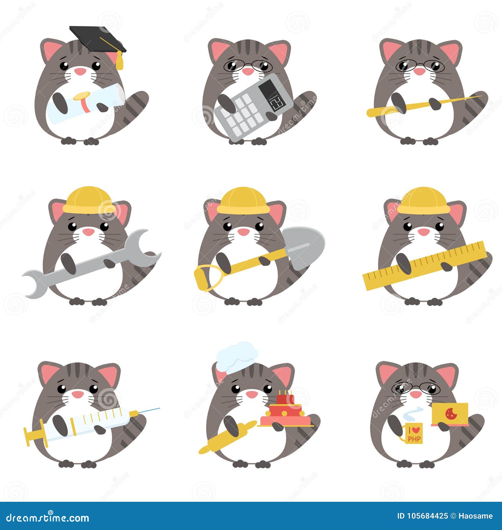 Engineer Cats Stock Illustrations – 7 Engineer Cats Stock Illustrations ...