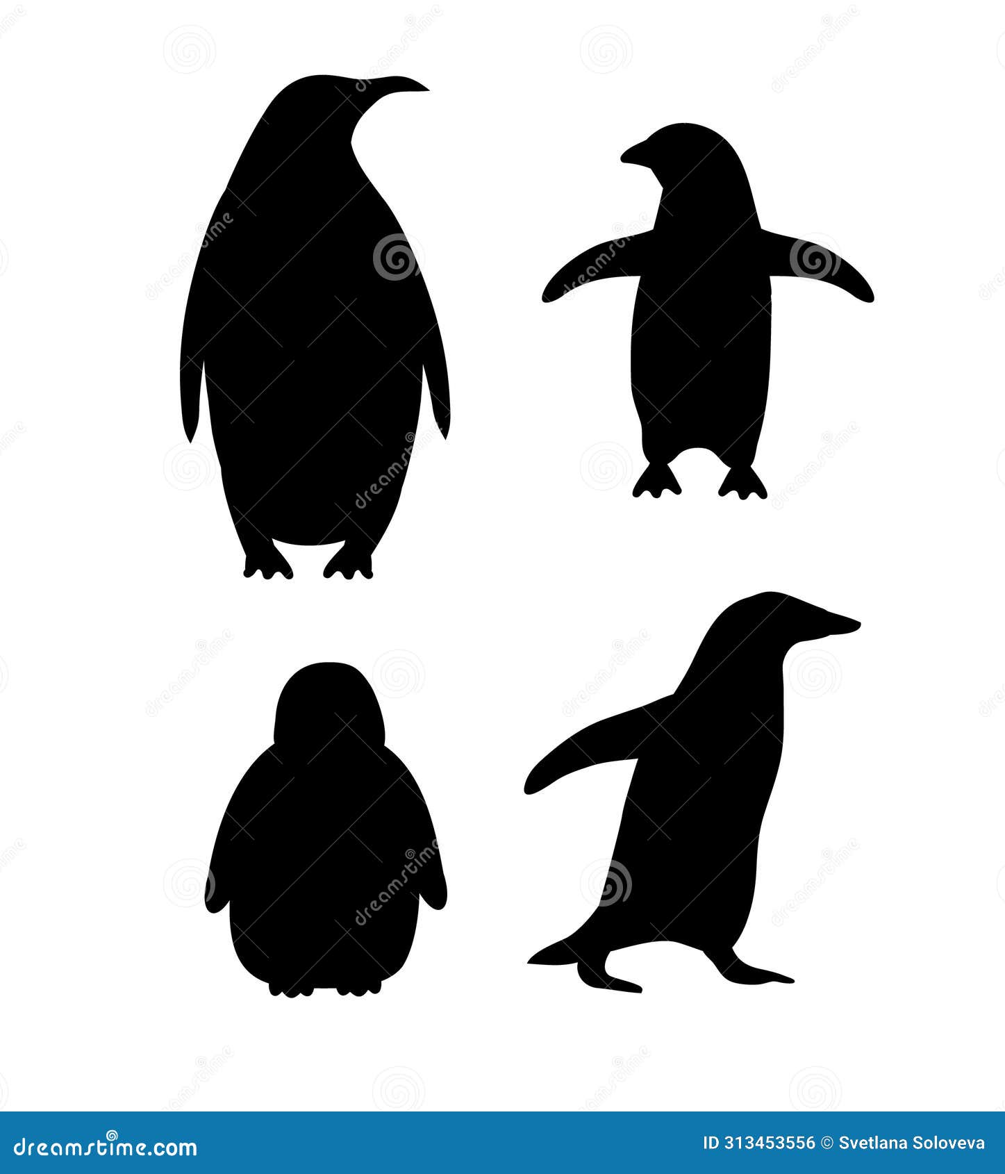 Flat Penguin Character Stylized As A Native American With Tomahawk ...