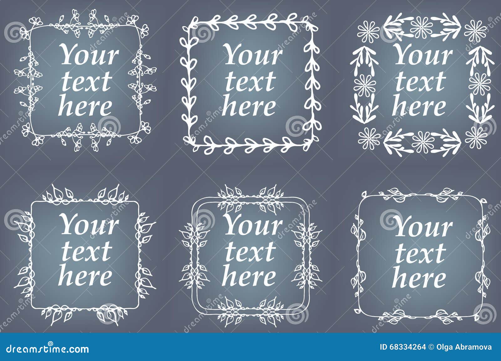 Frames Page Borders Vector Illustration | CartoonDealer.com #143893842