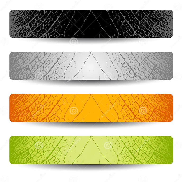 Vector set of headers stock vector. Illustration of collection - 19302317