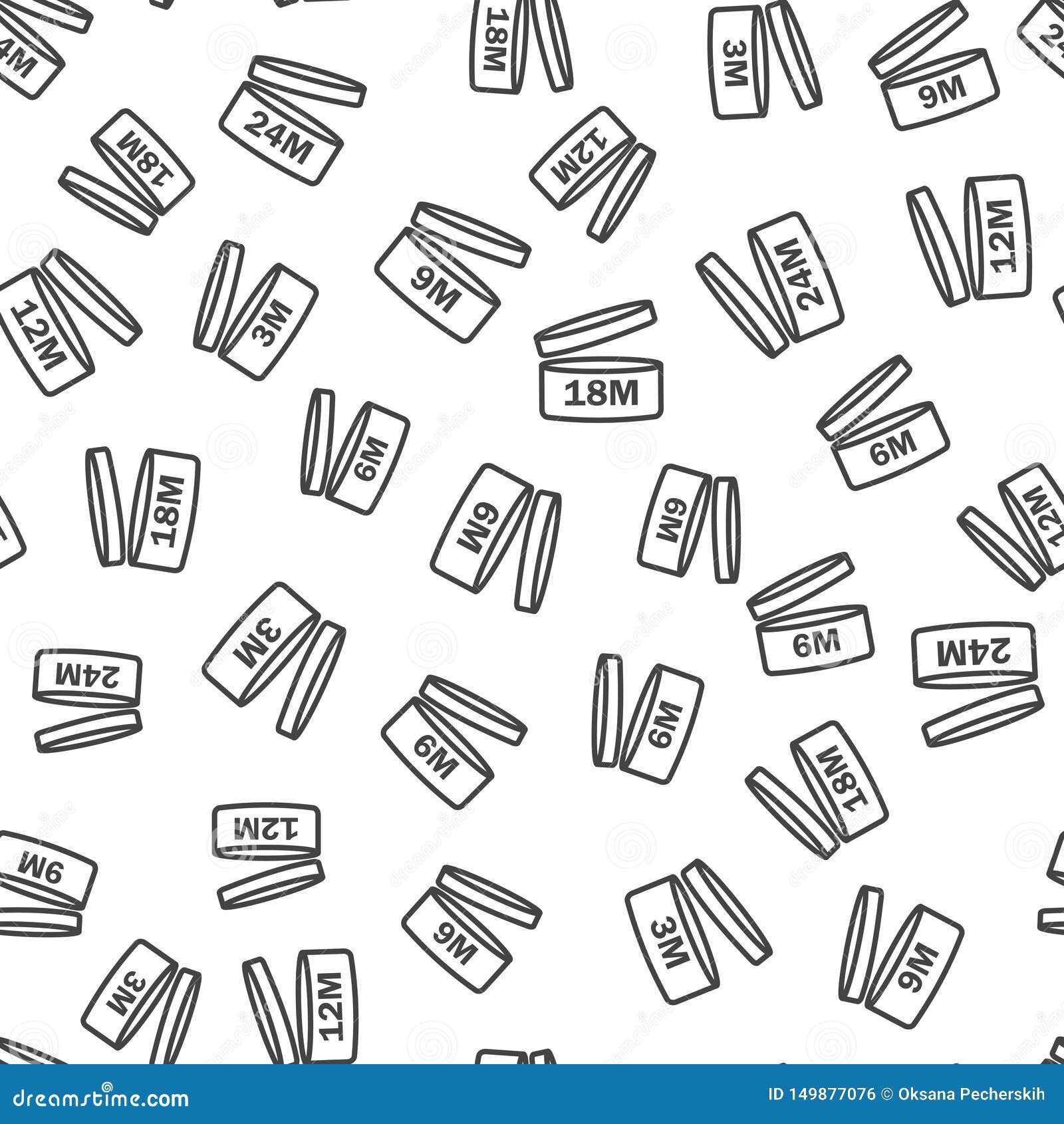 Vector Set of Icons Indicating the Period of the Product after the ...