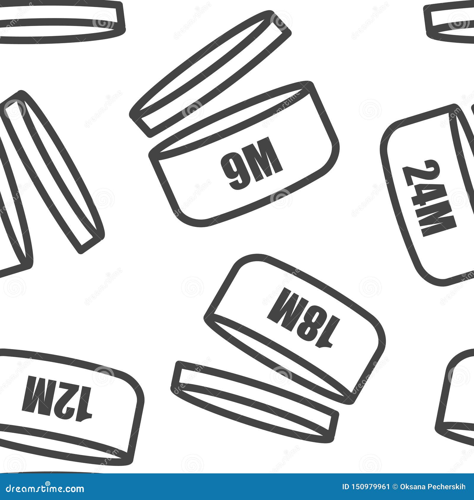 Expiration Icons Set Cartoon Vector | CartoonDealer.com #78839313