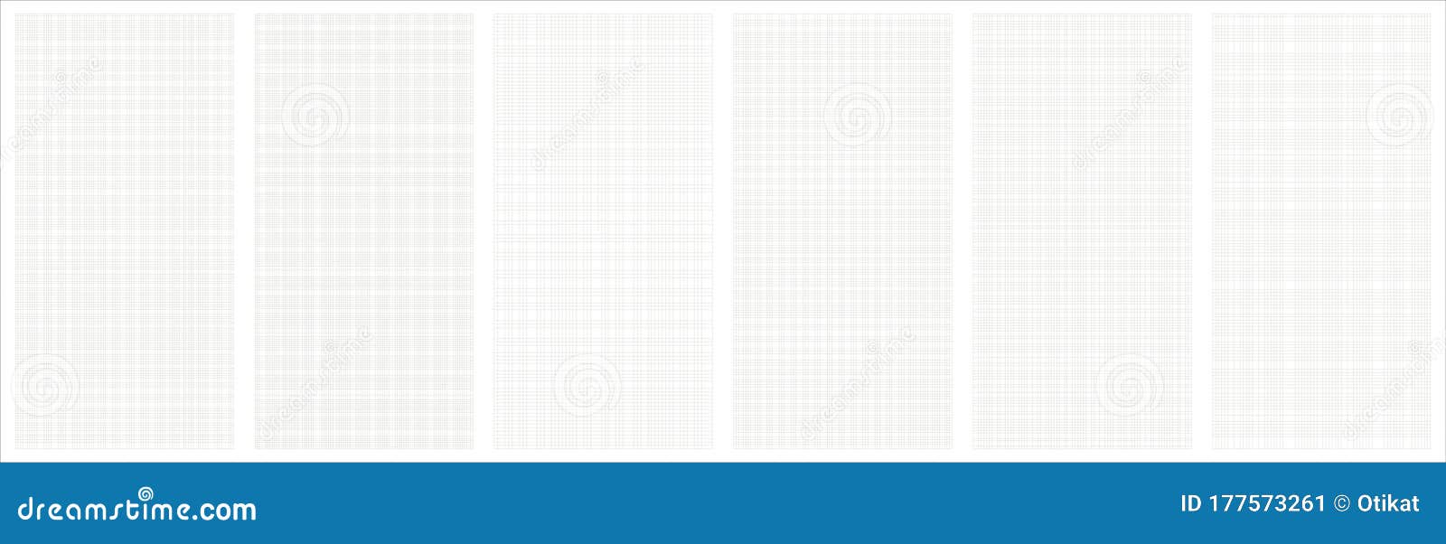 Vector Set Illustration Template. Editable Black and White Square Grid ...