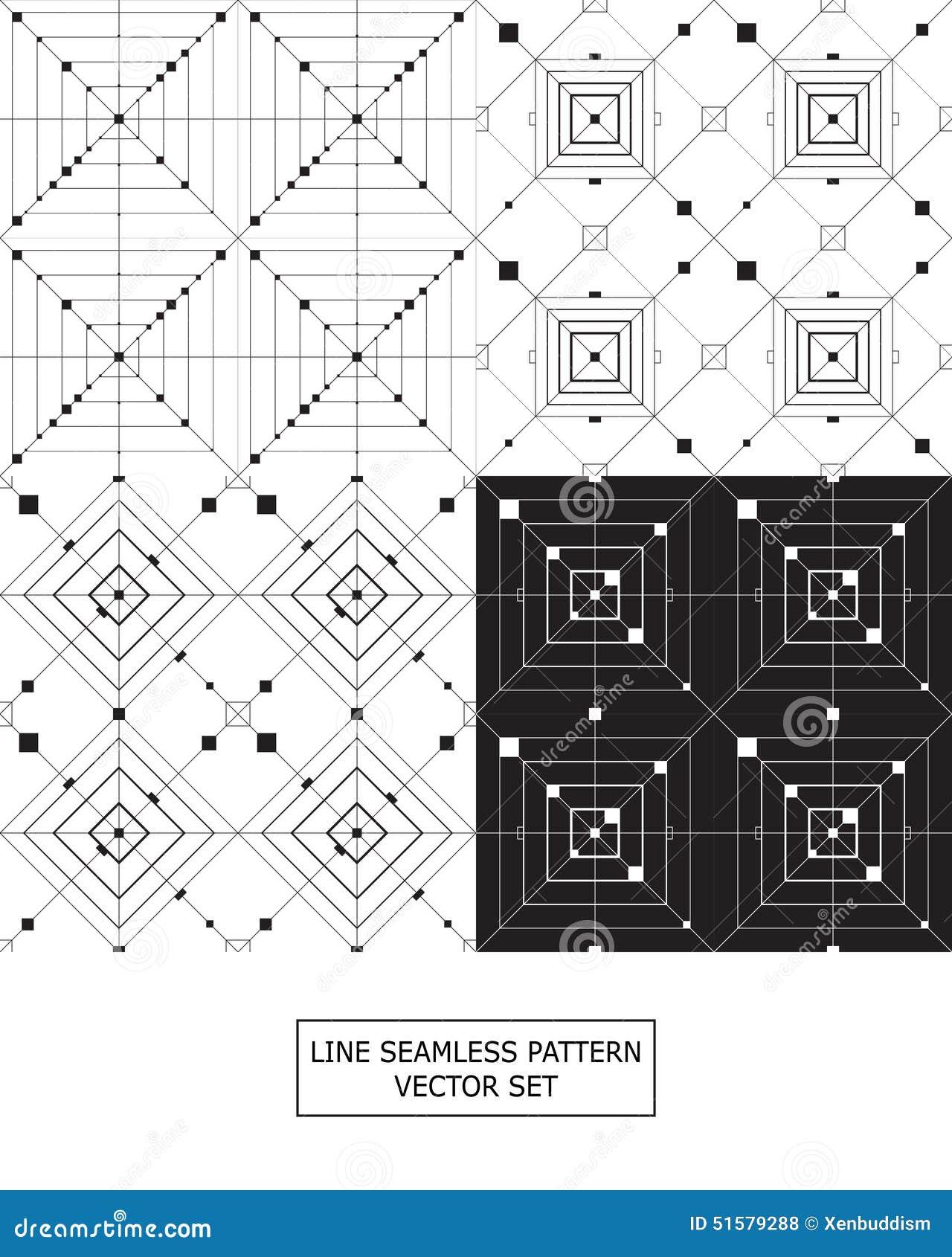 Vector Set of Linear Textures Stock Illustration - Illustration of ...