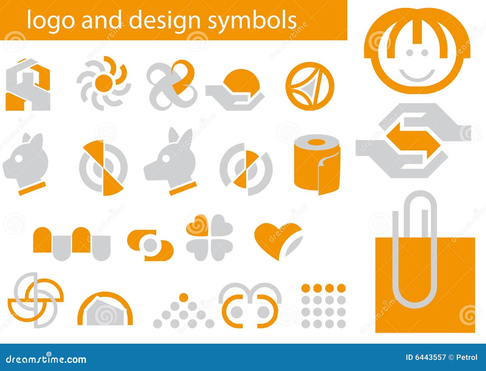 Vector Set of Logo and Design Symbols Stock Illustration - Illustration ...