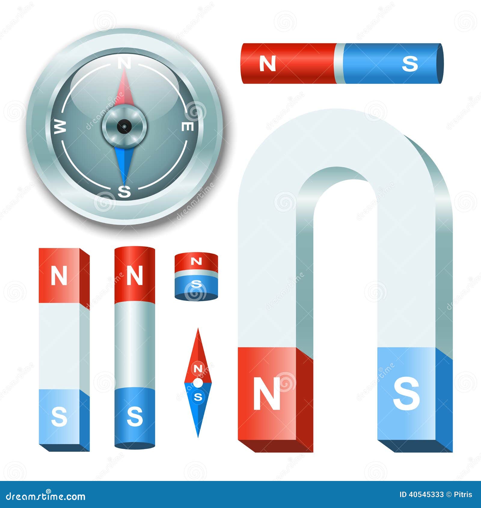 Vector Magnets Alphabet Numbers Font | CartoonDealer.com #57616387