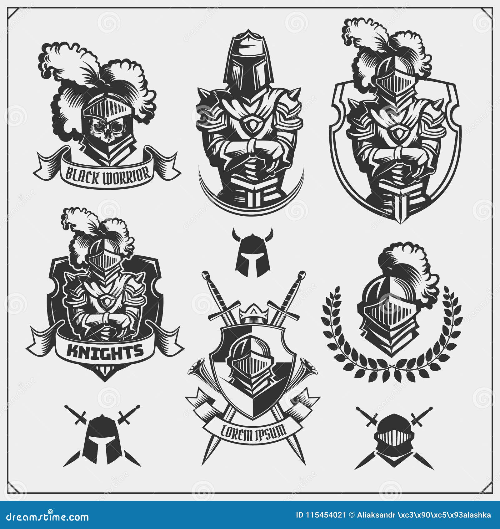 Knight Signs Stock Illustrations – 1,423 Knight Signs Stock ...