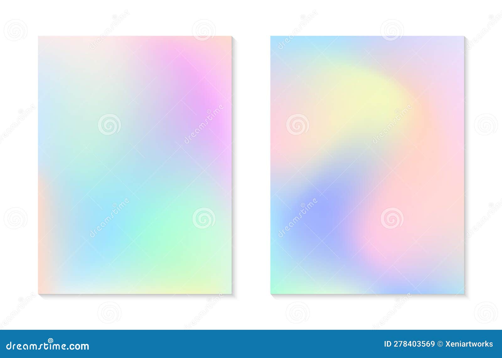 Vector Set of Mesh Gradient Cosmic Backgrounds Stock Vector ...