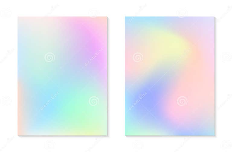 Vector Set of Mesh Gradient Cosmic Backgrounds Stock Vector ...