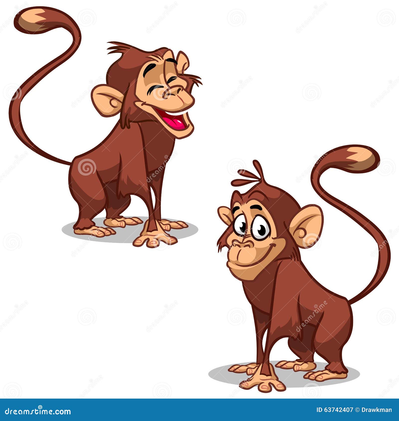 Smiling Monkey Faces