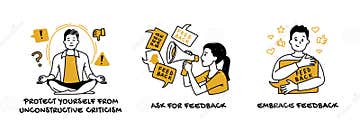 Vector Set of Personal, Professional Growth and Self Development Tips ...