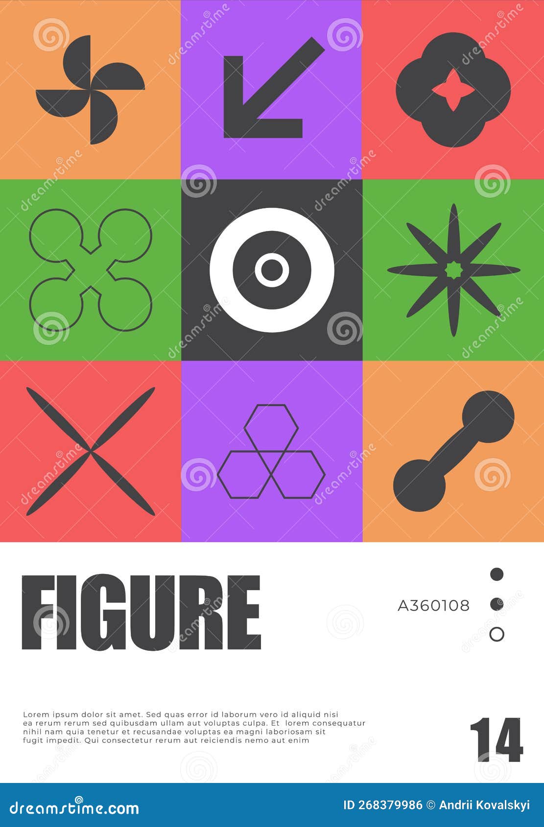 Vector Set Posters or Prints with Geometric Shapes. Brutalist Design ... Vector Set Posters or Prints with Geometric Shapes. Brutalist Design ...