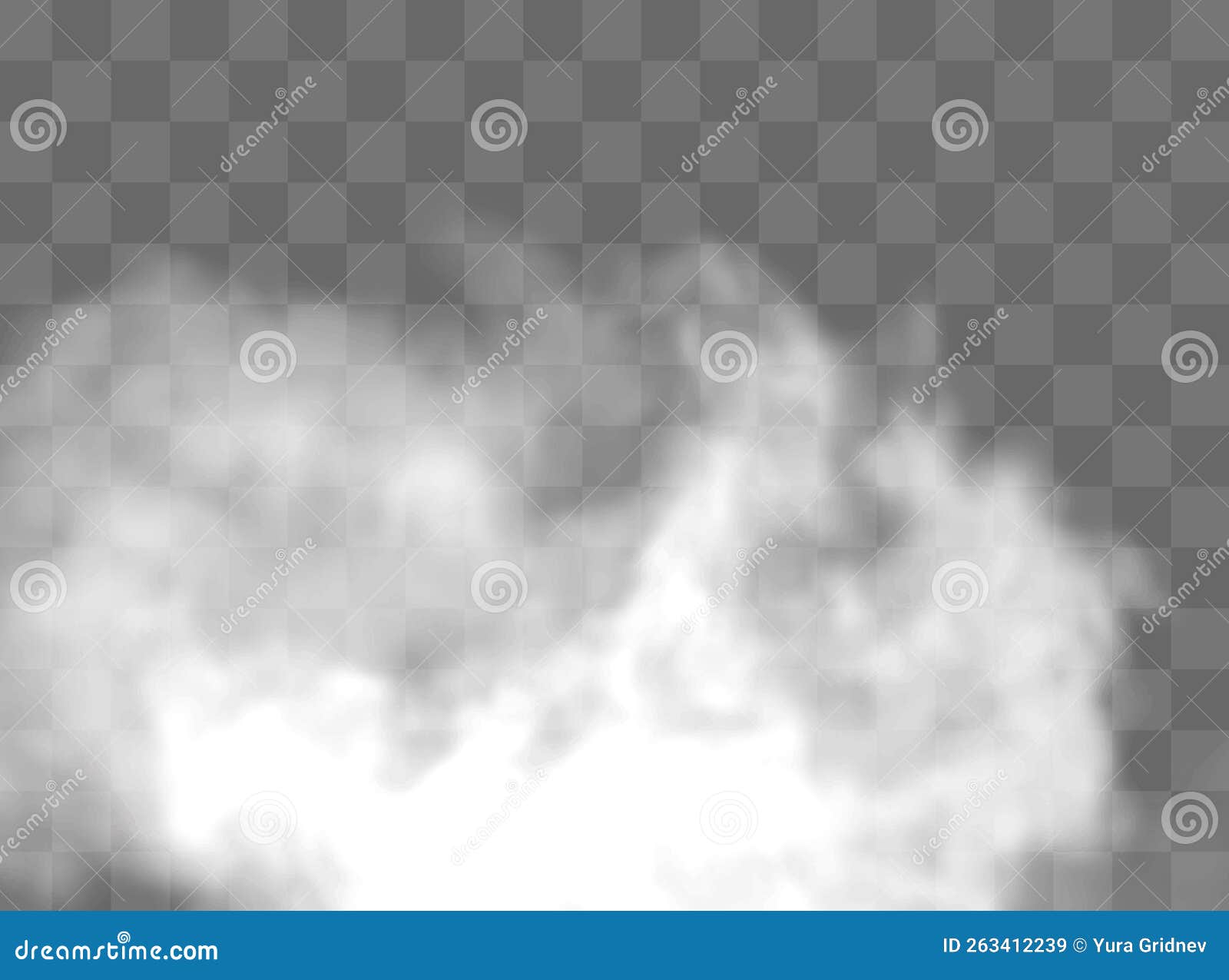 Vector Set of Realistic Isolated Cloud on the Transparent Background ...