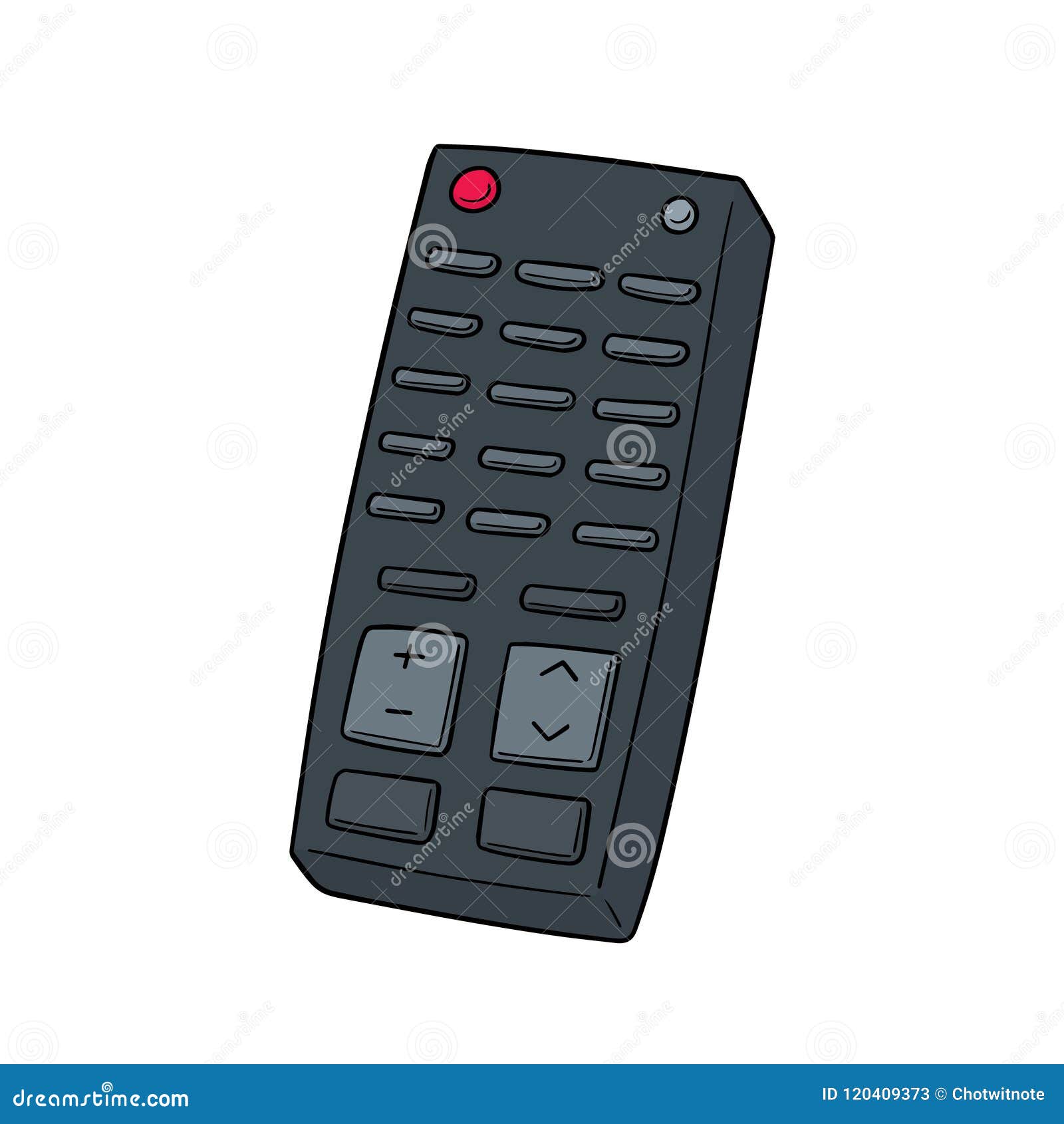 Vector Set of Remote Control Stock Vector - Illustration of draw, power ...