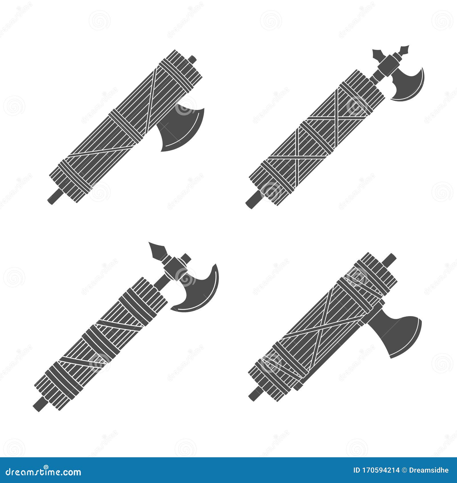 Vector Roman Fasces stock vector. Illustration of landmark - 170594214