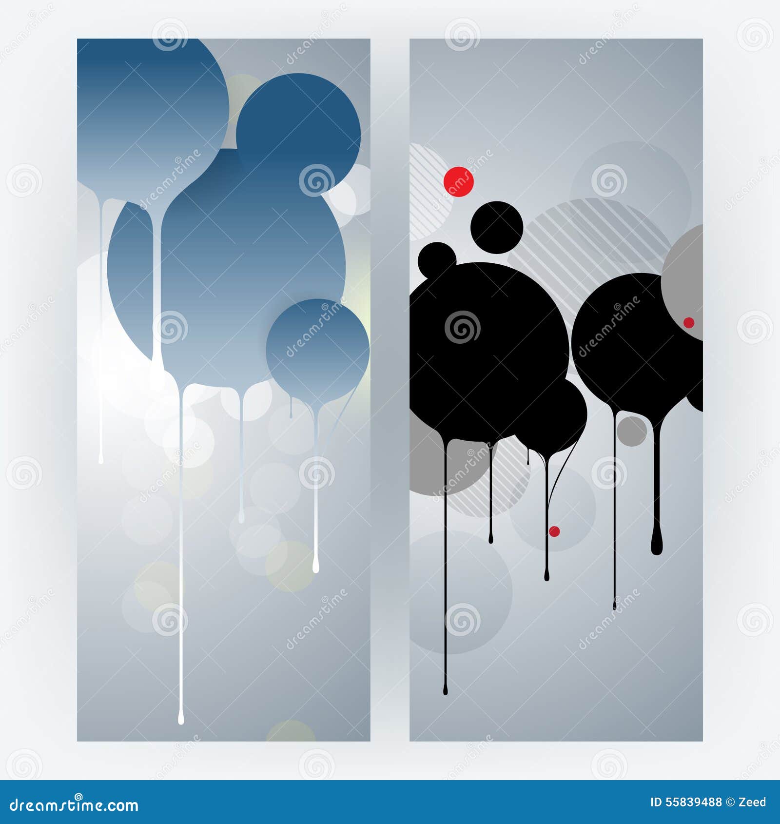 Frame Dripping Liquid Chocolate Glaze Vector Illustration ...