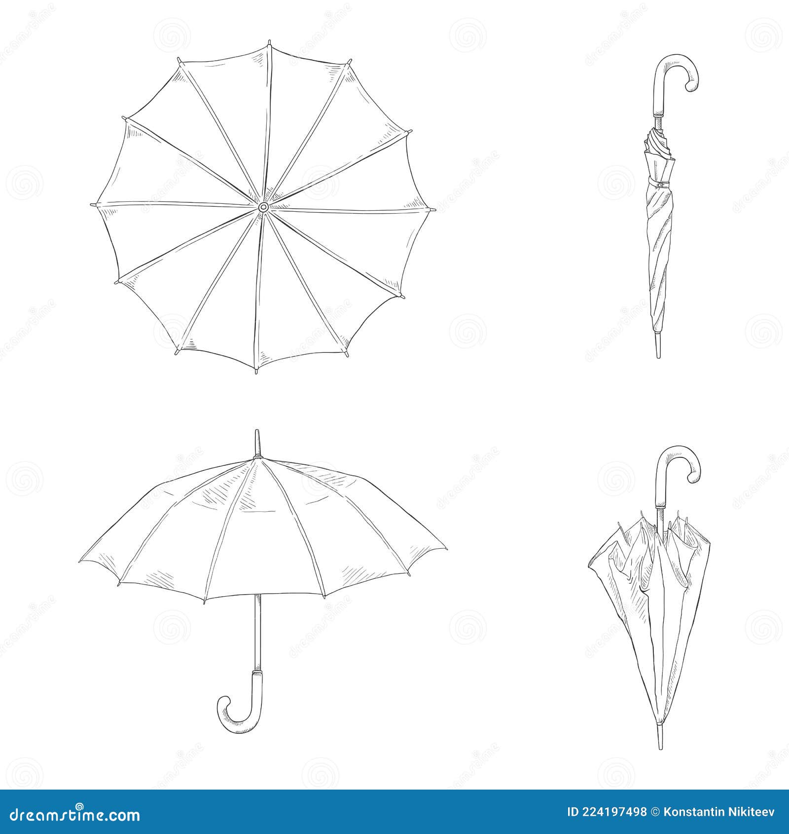 Drawn Parasols Stock Illustrations – 41 Drawn Parasols Stock ...