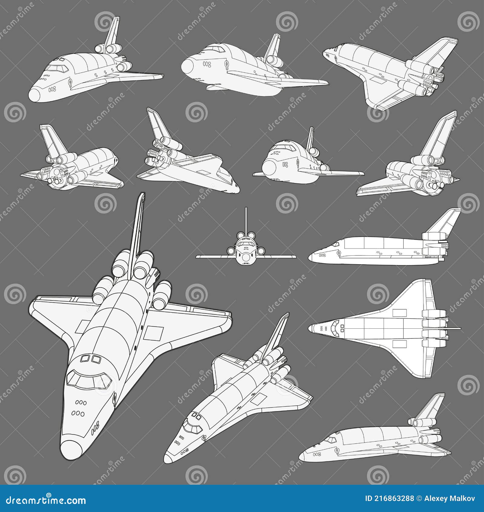 Types Of Old Space Shuttle